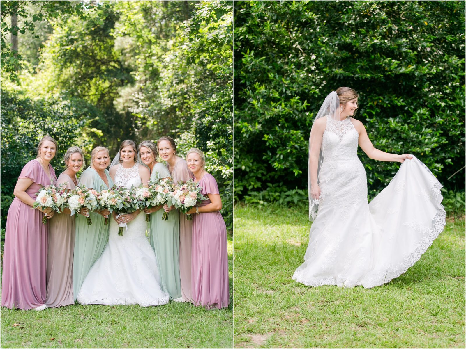 A Summer Wedding at Magnolia Mule Barn | Jessica + Josh ...